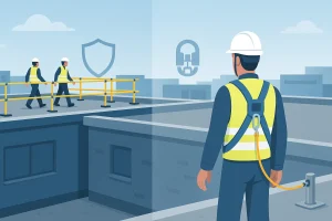 BS 13700 explained: the standard for permanent counterweighted guardrails - Universal Safety Systems